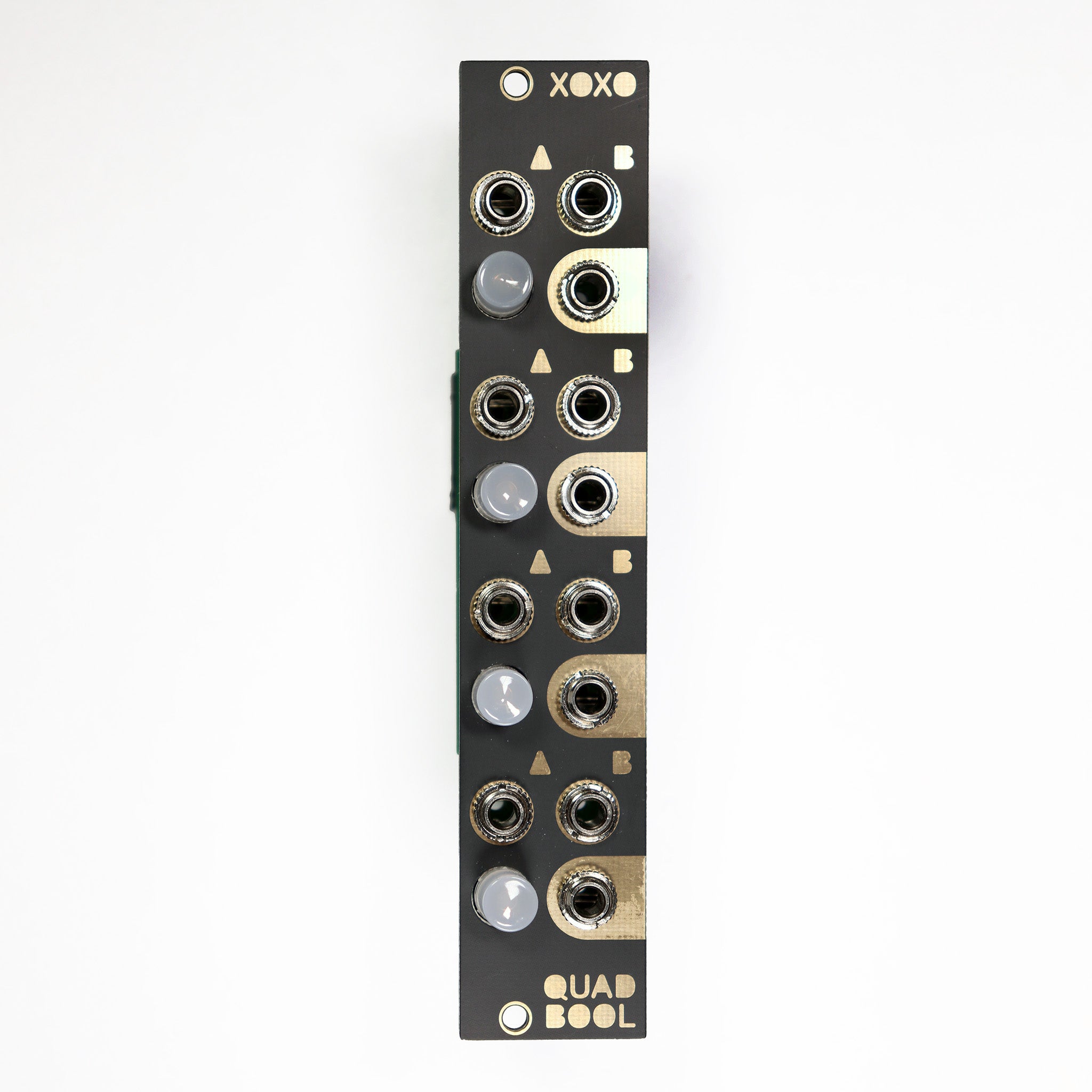 XOXO Modular: QUADBOOL Quad Logic Module